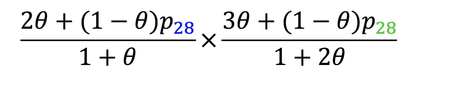 Solved What does the equation for the match probability in | Chegg.com