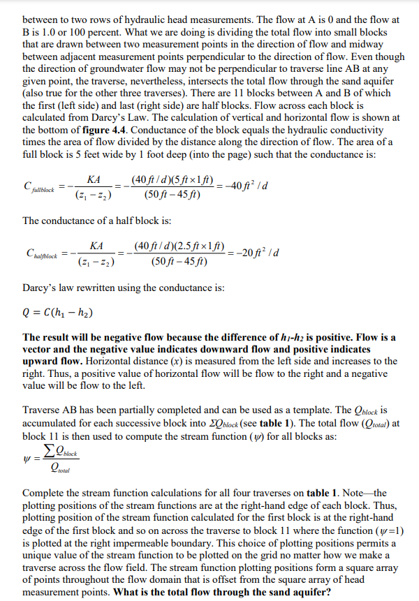 Part 2: Flow Net Analysis (50 points). Goal is to | Chegg.com