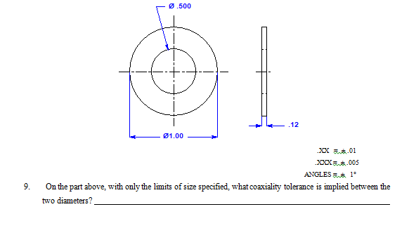 Solved 0.500 .12 01.00 ANGLES.燕1. 9 On the part above, with | Chegg.com