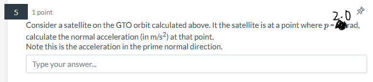 Solved Consider a GTO orbit (see Wikipedia article on GTO | Chegg.com
