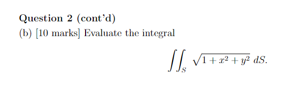 Solved Question 2. For both parts of this question, let S be | Chegg.com