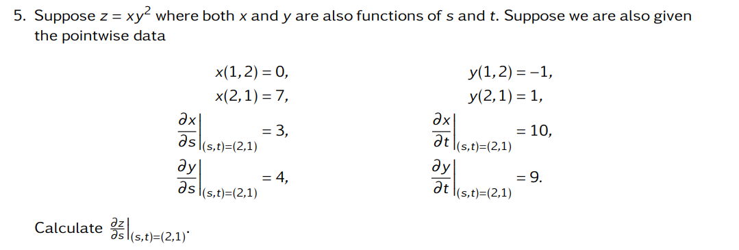 Solved 5. Suppose z=xy2 where both x and y are also | Chegg.com Solved 5. Suppose z=xy2 where both x and y are also | Chegg.com