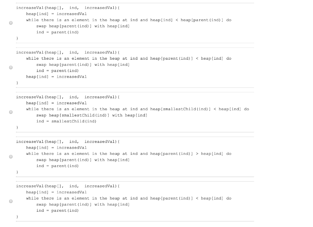 Solved You are given a max-heap represented as an array | Chegg.com