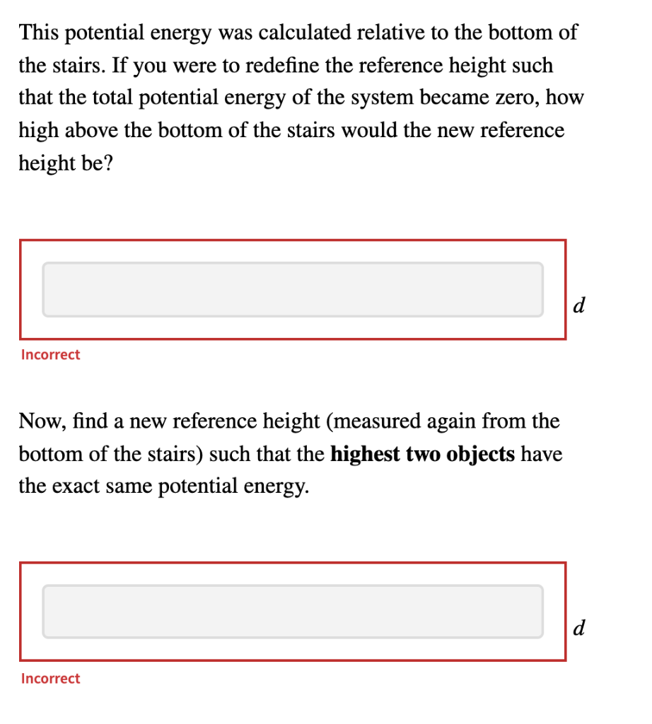 Solved Three different objects, all with different masses, | Chegg.com