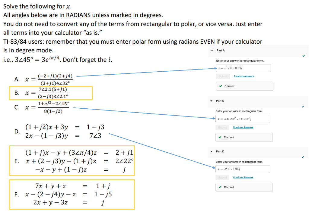 Solved Your expression should use Phasor Notation. I already | Chegg.com