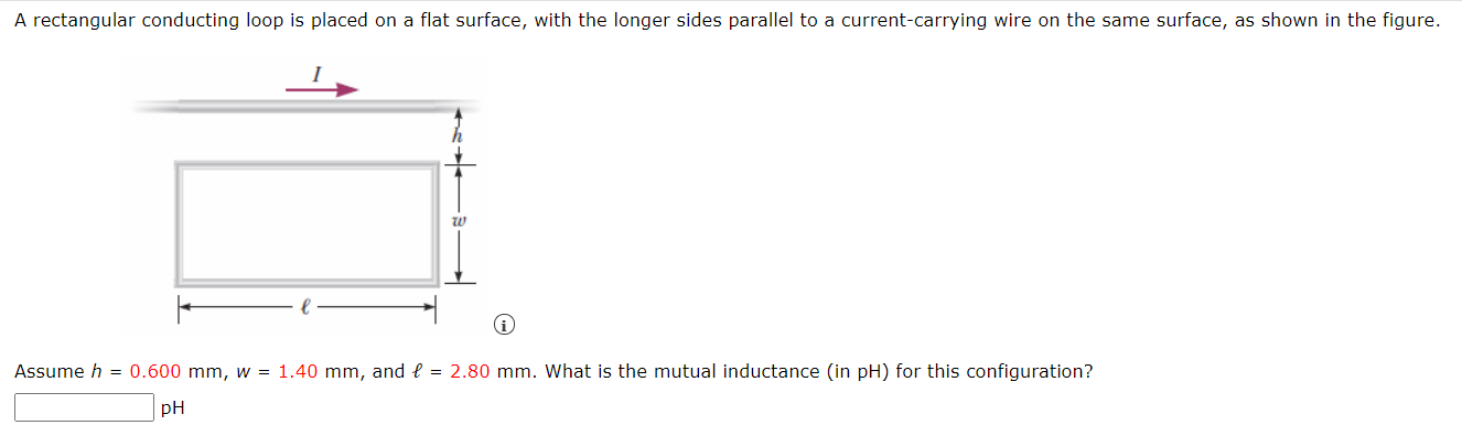 Solved A rectangular conducting loop is placed on a flat | Chegg.com