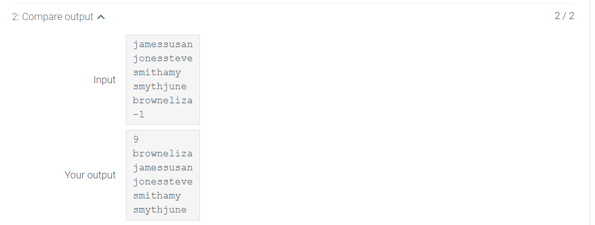 Solved Given code that reads user IDs (until -1), complete | Chegg.com