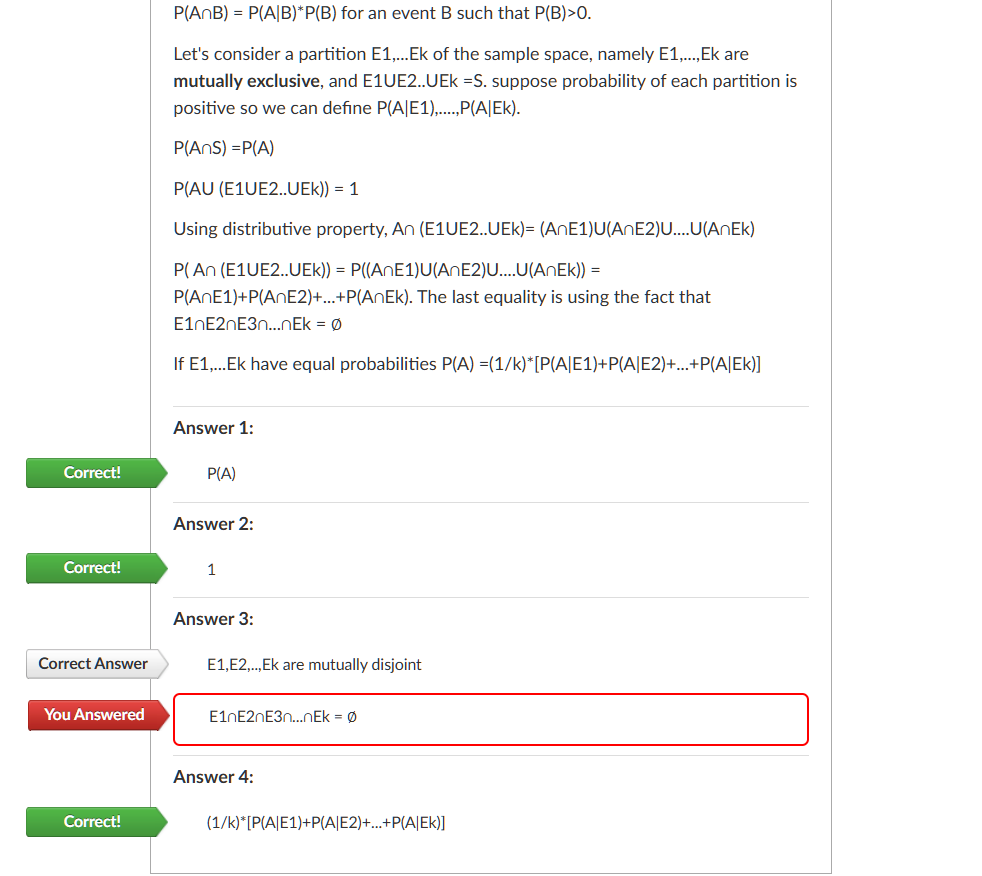Solved Justify the provided correct answers.An acceptable | Chegg.com