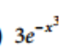 Solved differentiate 3e-x3 | Chegg.com