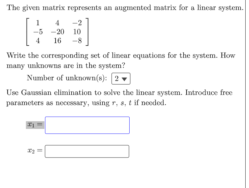Solved For each system below that is linear, determine | Chegg.com
