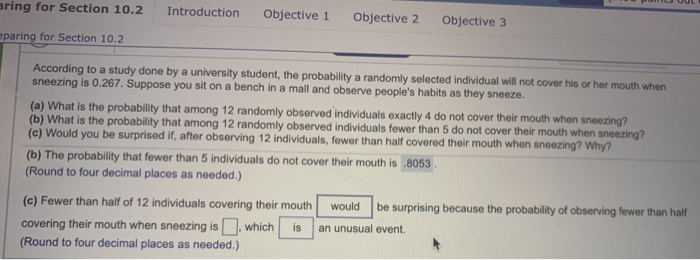 Solved ring for Section 10.2 Introduction Objective 1 | Chegg.com