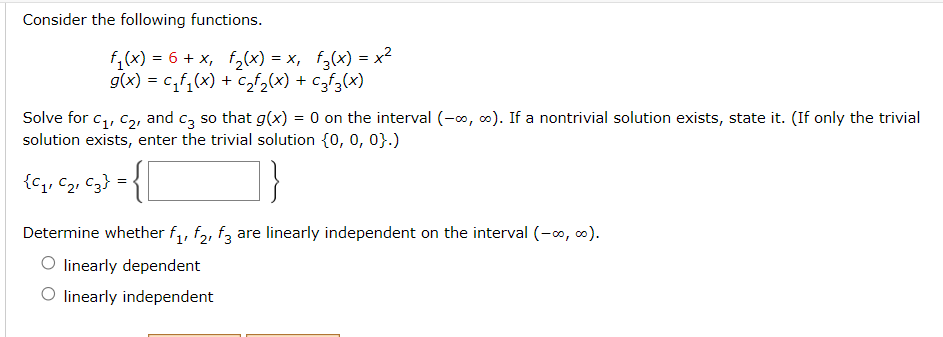 Solved Consider the following functions. f1(x) = 6 + x, | Chegg.com Solved Consider the following functions. f1(x) = 6 + x, | Chegg.com