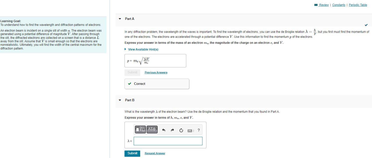 Solved Learning Goal: To understand how to find the | Chegg.com