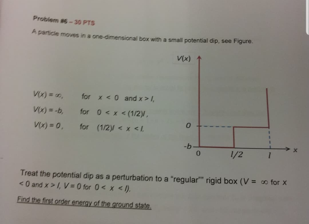 Solved Problem #6-30 PTS A particle moves in a | Chegg.com
