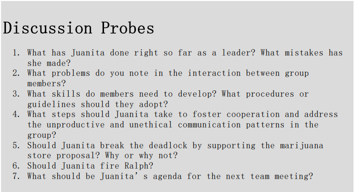 Solved Case Study 9.2 Getting the Project Team Back on Track | Chegg.com