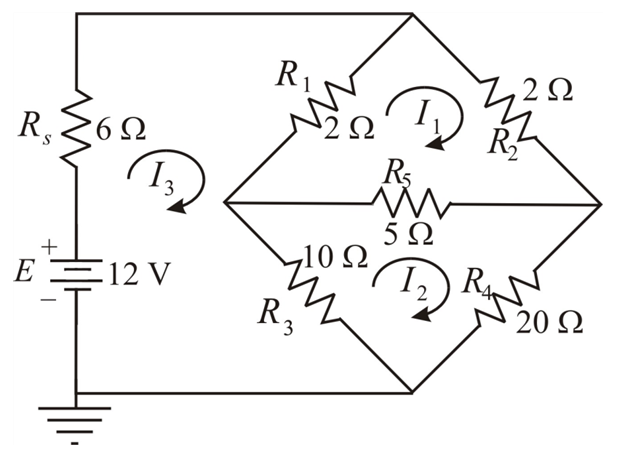 Solved Use Mesh analysis to find all unknown voltages and | Chegg.com