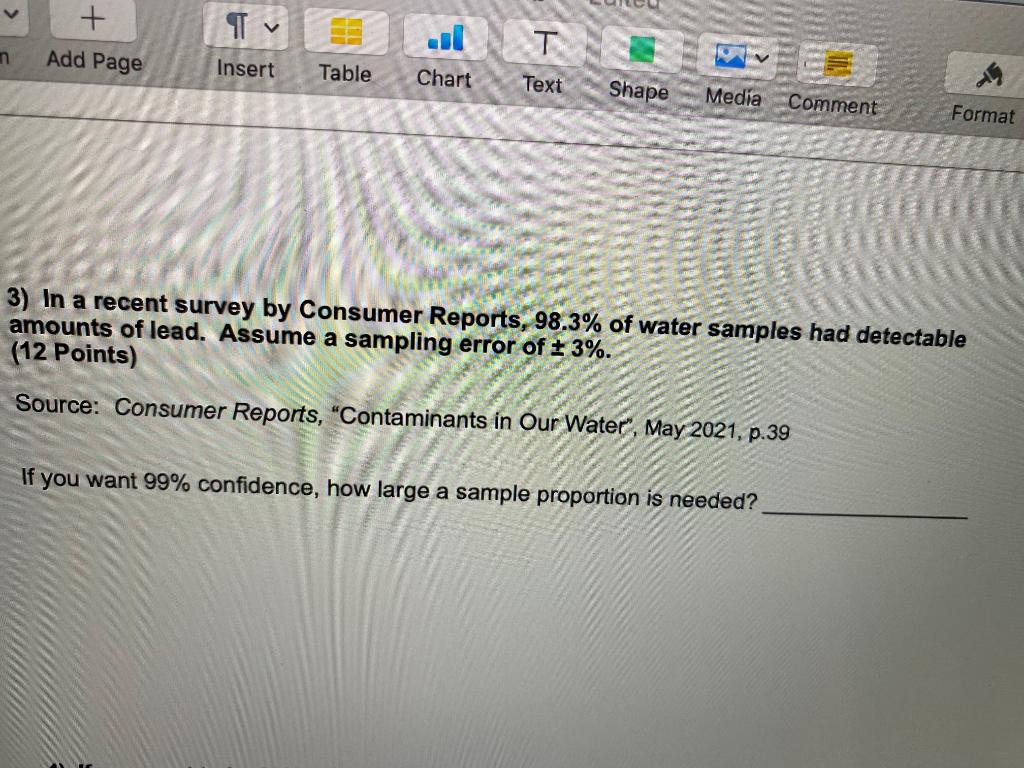 Solved + T n Add Page Insert Table Chart Text Shape Media | Chegg.com
