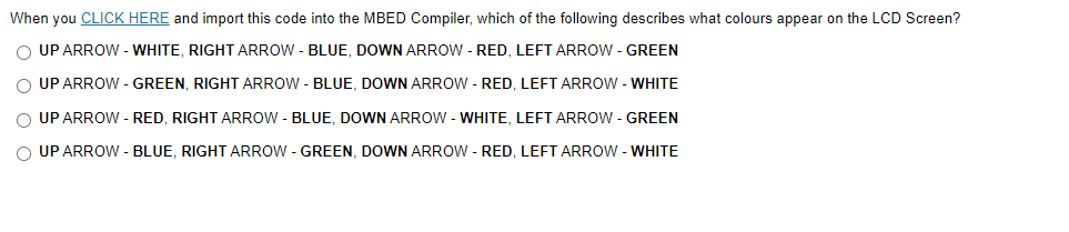 Solved When you CLICK HERE and import this code into the | Chegg.com