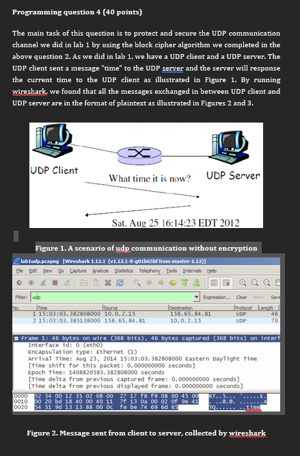 Solved Programming question 4 (40 points) The main task of | Chegg.com