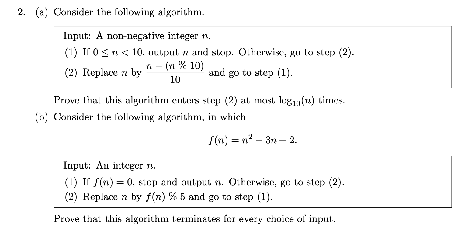 Solved Input: A non-negative integer n. (1) If 0≤n