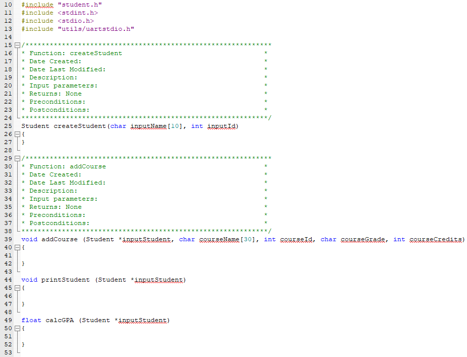 Solved In C programing Language... HINT: Please refer to and | Chegg.com