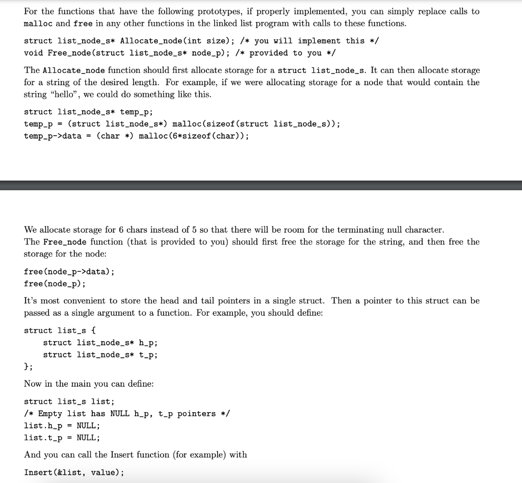 Solved Doubly Linked List Of Sorted Strings For This Project Chegg
