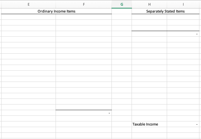 Solved Use the Tax Income Statement to identify ordinary | Chegg.com