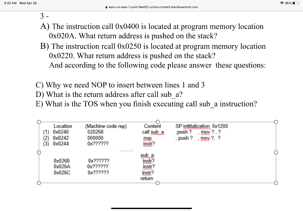 Solved 9:22 AM Wed Apr 28 36% | Chegg.com