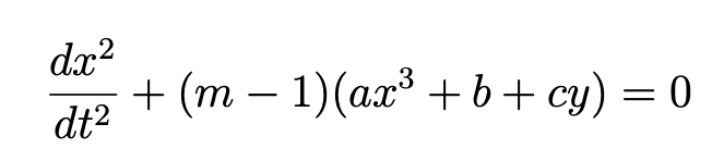 Solved How do you split this into 2 first order derivatives? | Chegg.com