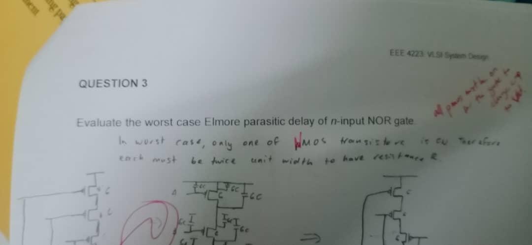 Solved EEE 4223 VA SI S Des QUESTION 3 Evaluate the worst | Chegg.com
