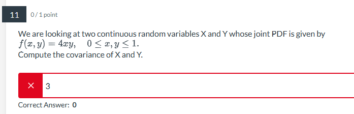 Solved We are looking at two continuous random variables X | Chegg.com