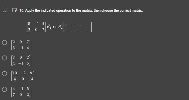 Solved [52−1047]R1↔R2[−−−] | Chegg.com