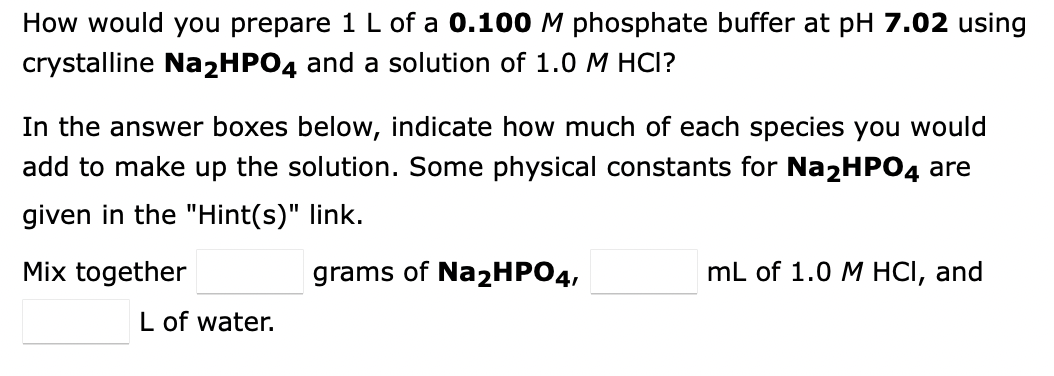 Solved If equal volumes of 0.1 M HCl and 0.2 M HEPES (base | Chegg.com