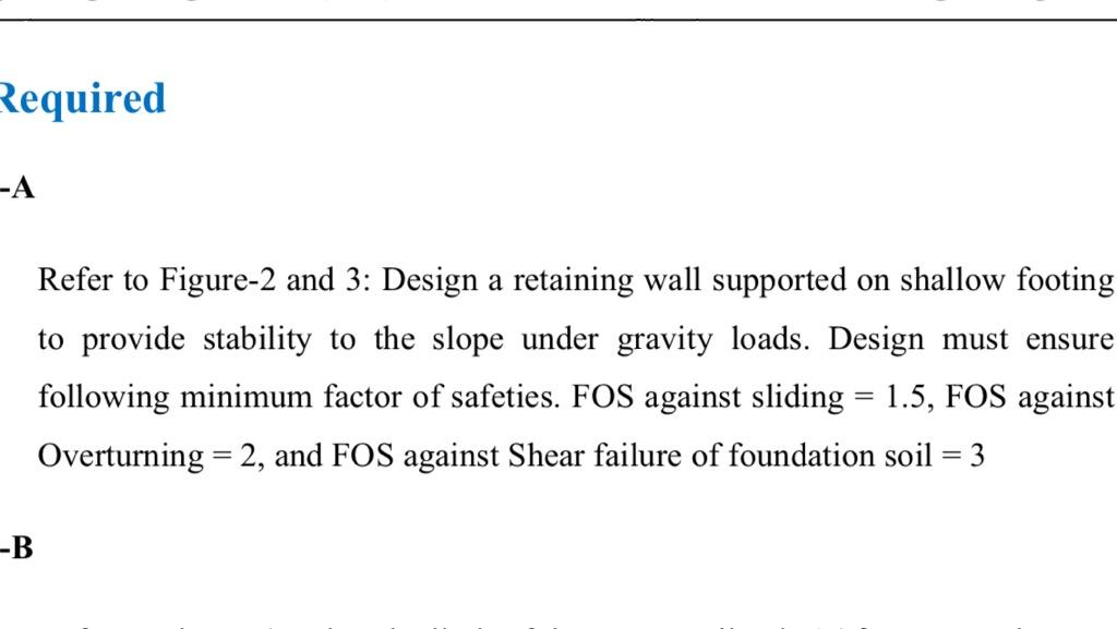 Solved RCC BOUNDARY WALL OI PATROLLING SPACE RAFT FOUNDATION | Chegg.com