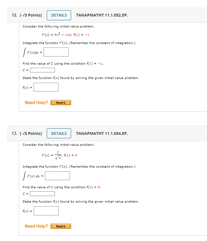 Solved Consider the following initial-value problem. | Chegg.com
