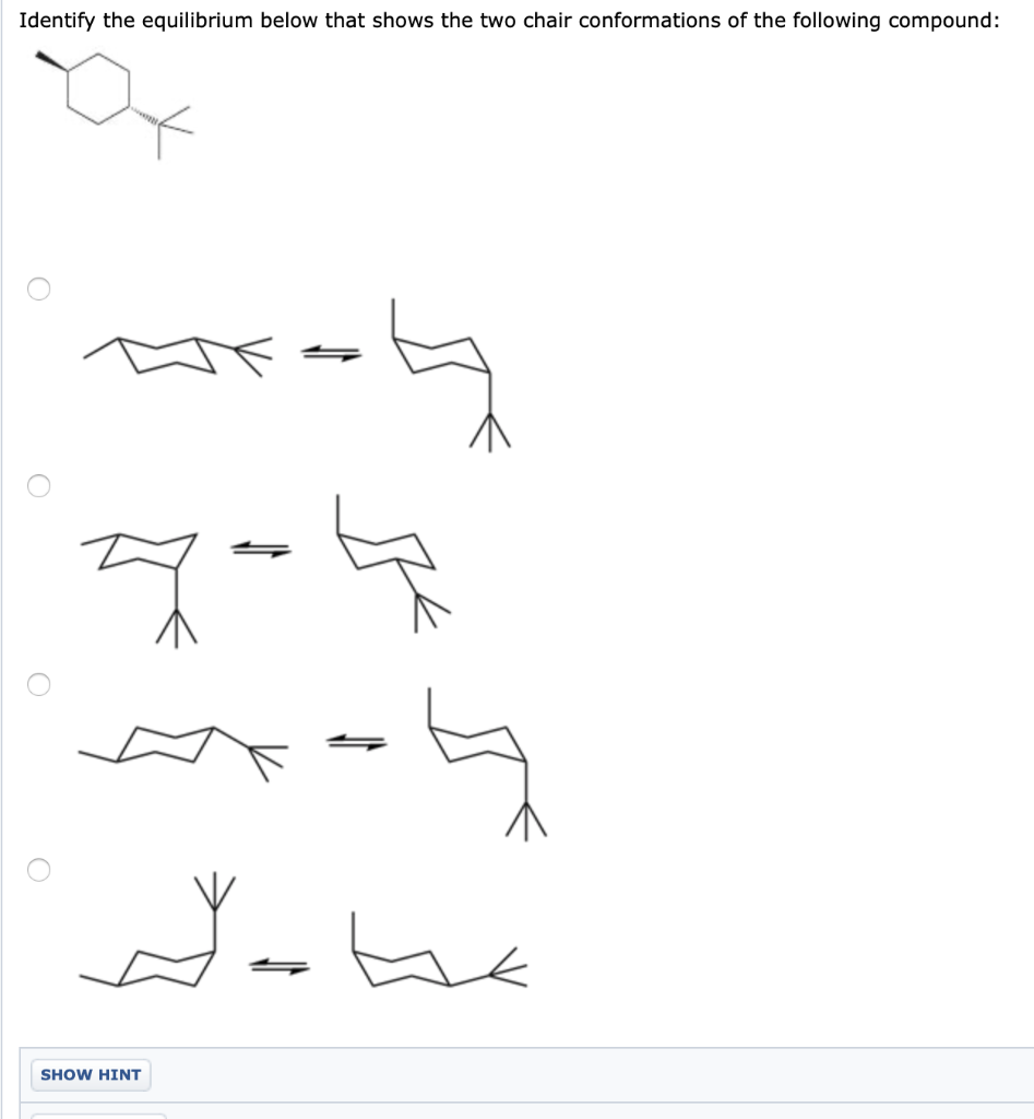 Solved Identify the equilibrium below that shows the two | Chegg.com