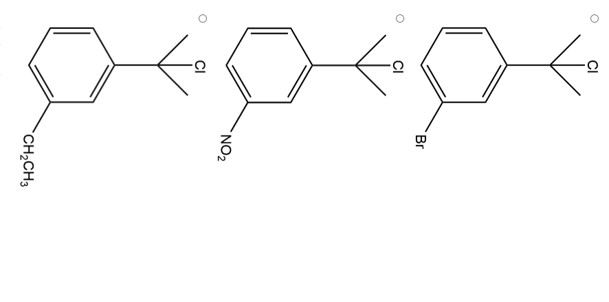 Solved Cumyl chlorides react with water to produce alcohols | Chegg.com