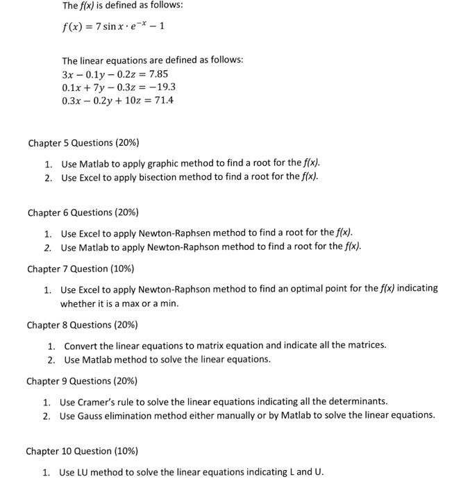 Solved The Fx Is Defined As Follows Fx 7 Sin X 