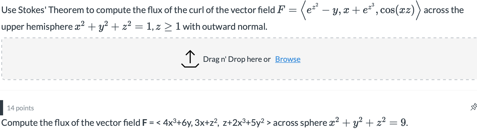 Solved Use Stokes' Theorem to compute the flux of the curl | Chegg.com