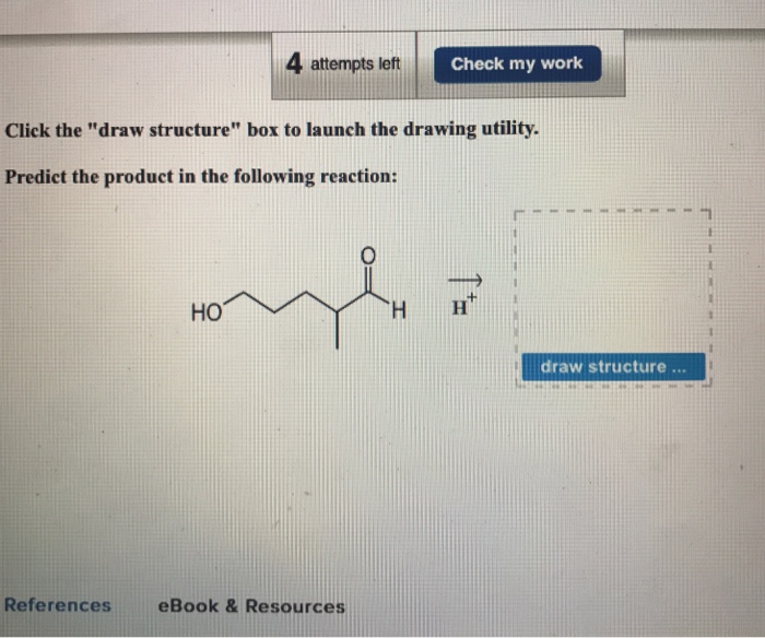 Solved 4 attempts left Check my work Click the "draw | Chegg.com