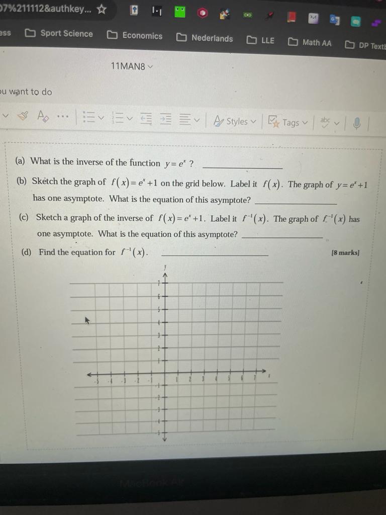 Solved u want to do (a) What is the inverse of the function | Chegg.com