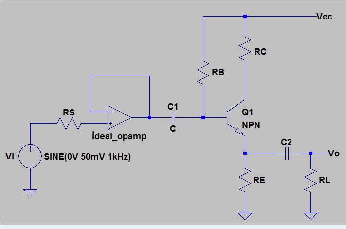 Solved Since Vcc = 20 V, RS = 4.5 kΩ, RB = 380 kΩ, RC = 1.2 | Chegg.com