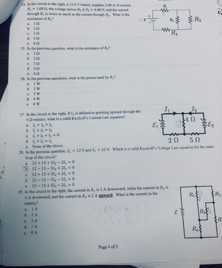 Solved Can I get help with question 27, 28 and 29 Please | Chegg.com