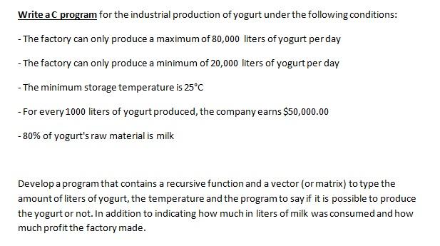 Solved Develop a program that contains a recursive function | Chegg.com