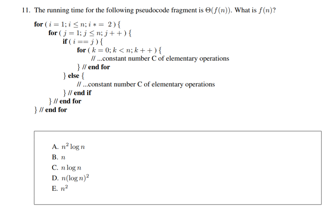 Solved 4 You Know That Algorithm A Runs In Cubic Time If 4252