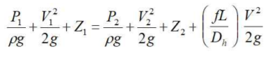 Solved The concept of pipe friction loss was used to measure | Chegg.com