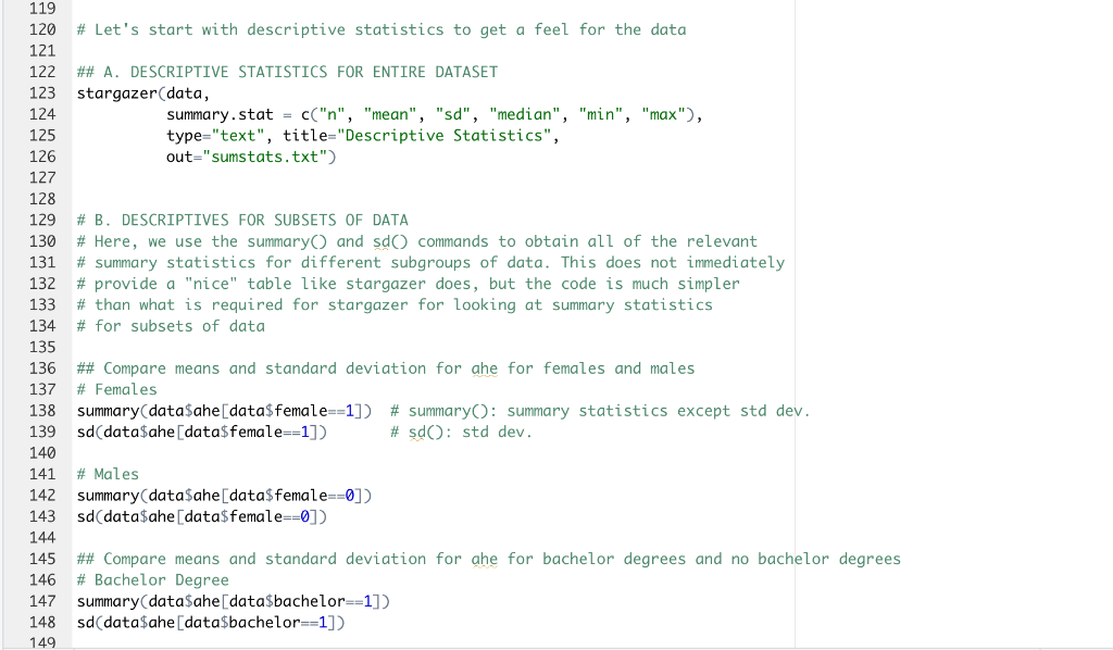 Load the Tutorial 3 dataset tute3_cps.csv in R. Run a | Chegg.com
