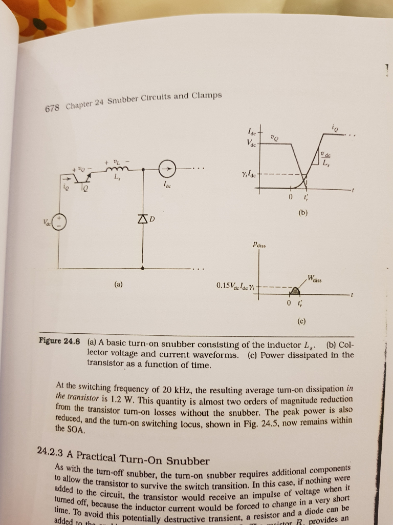 678 Chapter 24 Snubber Circults and Clamps 0 dc L, | Chegg.com