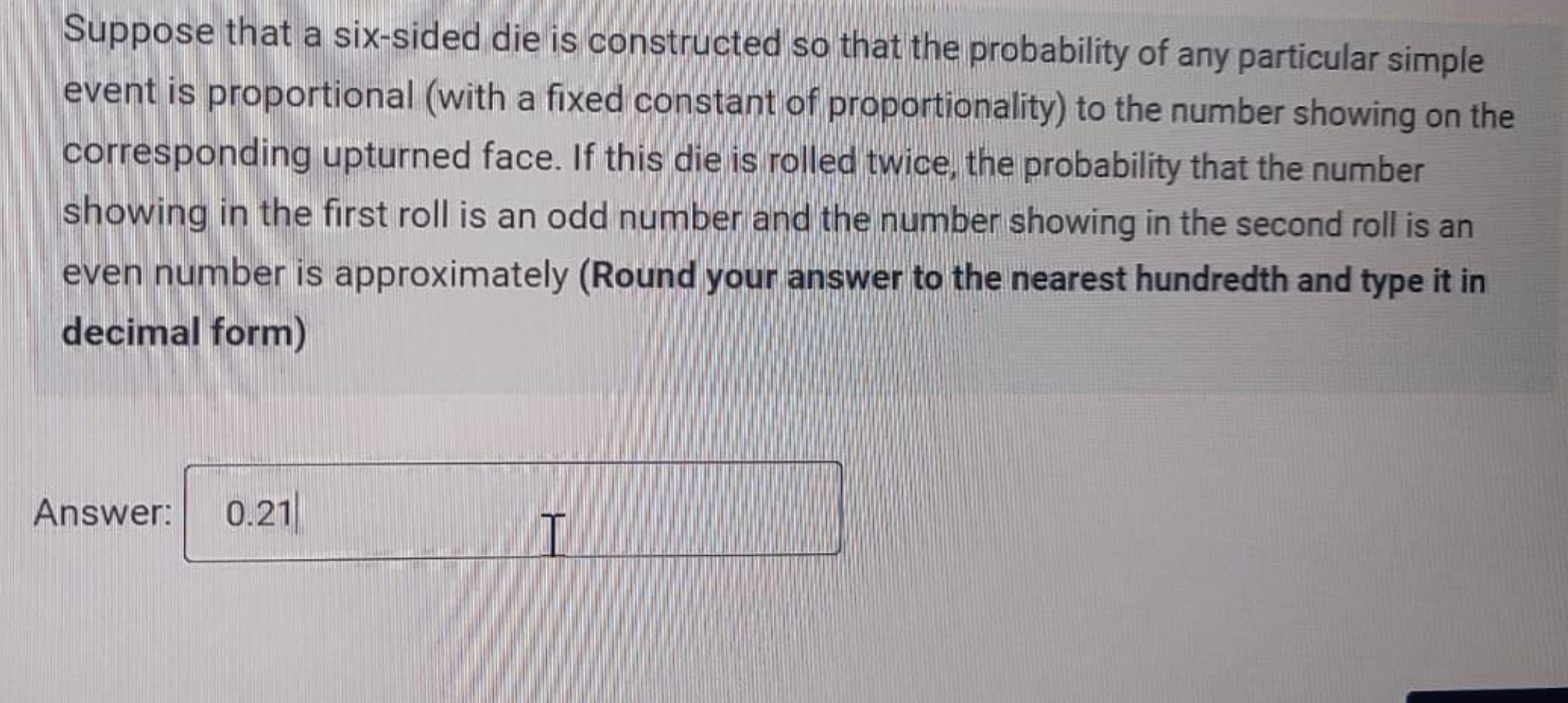 Solved is the answer is correct if not what is the right | Chegg.com