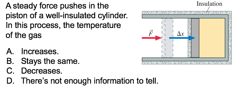 Solved Three possible processes A, B, and C take a gas from | Chegg.com